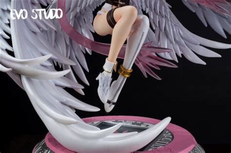 Evo Studio Digimon Angewomon Resin Statue Devilness Toys
