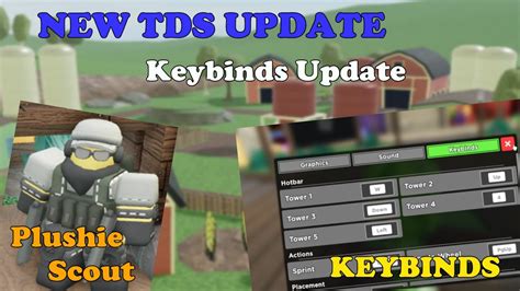 Tds Update Keybinds Plushie Scout Skin Tower Defense Simulator Tds Update Keybinds Plushie Scout Skin Tower Defense Simulator