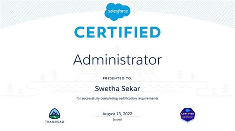 Swetha Sekar On Linkedin Accenture Admincertified Salesforce