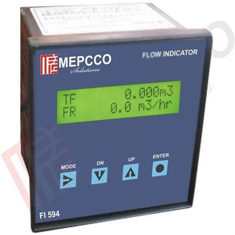 Digital Flow Rate Indicator For Industrial Size 96 X 96 Mm At 9000 Unit In Chennai
