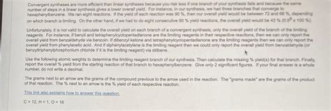 Solved Convergent Syntheses Are More Officient Than Linear