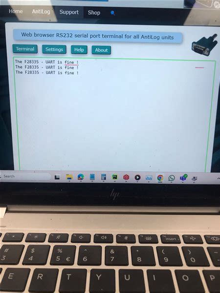 Tms320f28335 Serial Communication Scitxda And Scirxda C2000