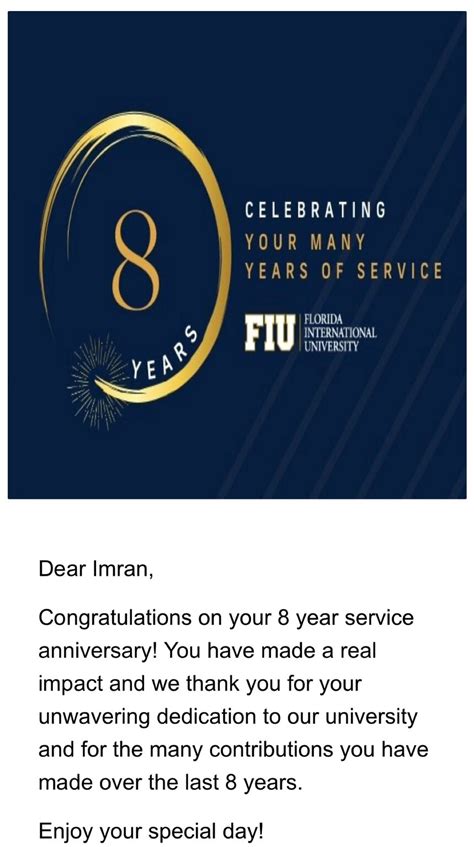Imran Ahmad Phd On Linkedin Fiu Workanniversary 8yearsstrong