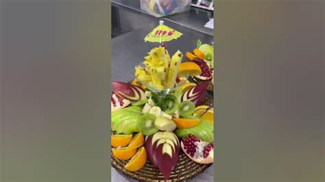 Как красиво украсить фрукты очень легко Food кухня Fruit Cooking рецепт Recipe