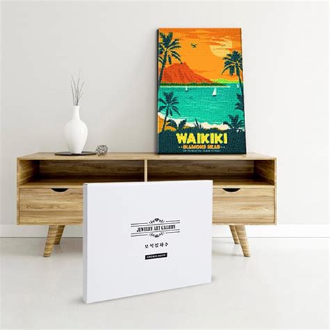 Diy 보석 십자수 30 X 40 캔버스형 명화그리기 그림그리기 티몬