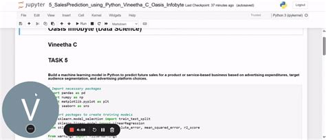 vineetha c on linkedin task 5