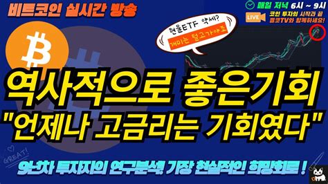 Fomc 금리인하 기대하지 마세요 고금리가 기회입니다 희망회로 비트코인 실시간 방송쩔코tv 3월20일 생방송 Youtube