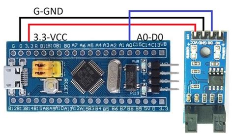 Optocoupler Sensor Module As RPM Meter Tachometer With STM F C T