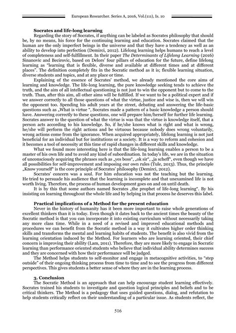 Socratic Approach Of Teaching Pdf