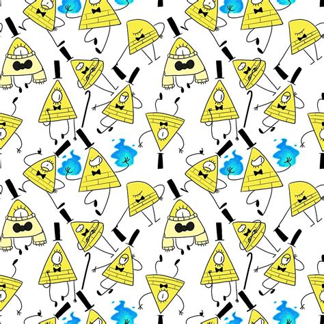 Bill Cipher Pattern By Rorygoespchooo Redbubble
