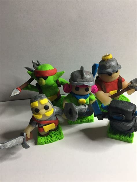 Clash Mini Characters Clay Creations Character Mario Characters