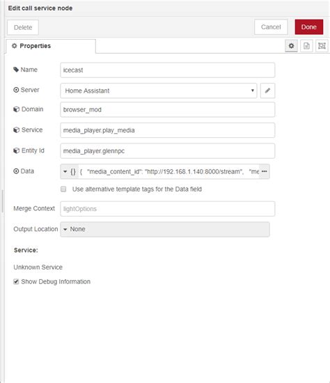 Call Service Node Red Node Red Home Assistant Community
