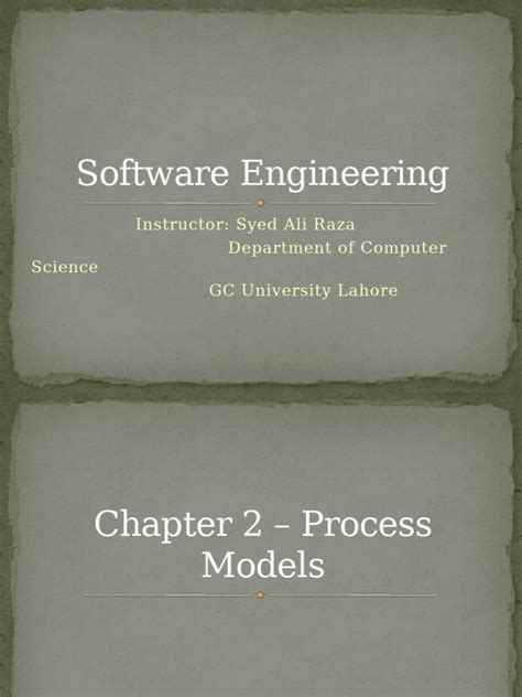 Lecture 2 Software Engineering Cs 2105 Pdf Software Prototyping Software Development Process