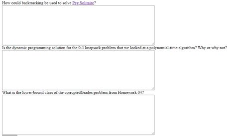 Solved How Could Backtracking Be Used To Solve Peg Chegg Com