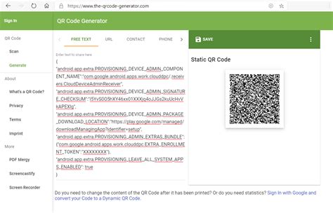 How To Edit The Intune Android Enterprise Qr Code