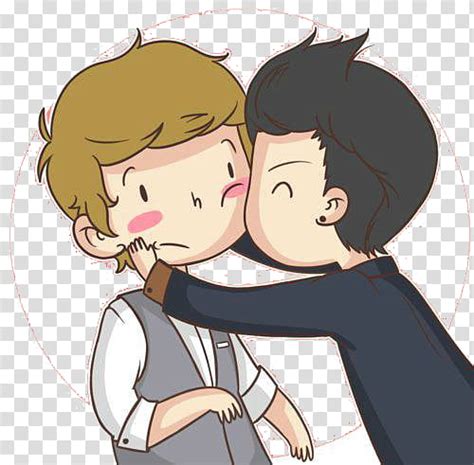 Chibi Kiss On The Cheek