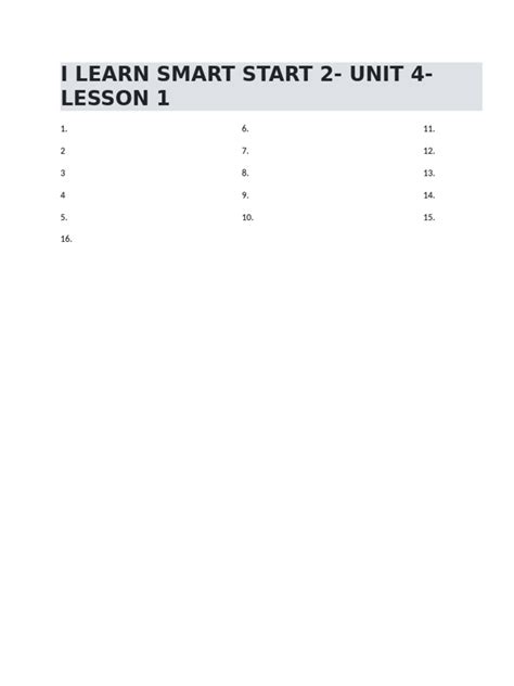 I Learn Smart Start 2 Pdf