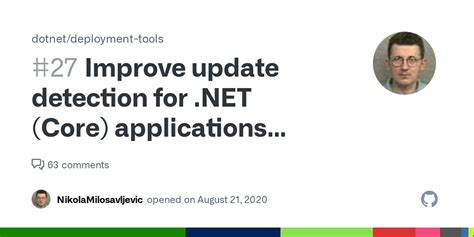 Improve Update Detection For Net Core Applications Deployed With Clickonce · Issue 27