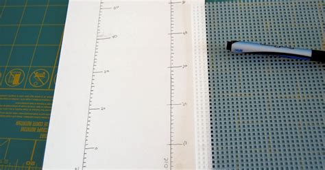 Strings Away Canvas Tip Plastic Canvas Ruler