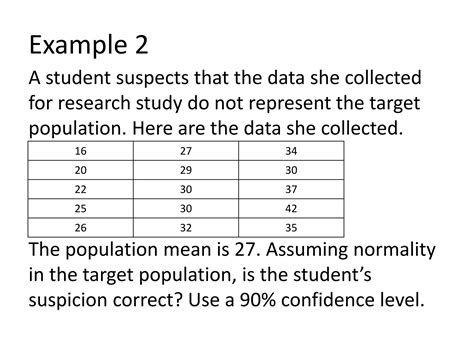 The T Distribution PPTX