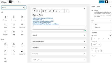 wordpress widgets vs blocks what s the difference explained