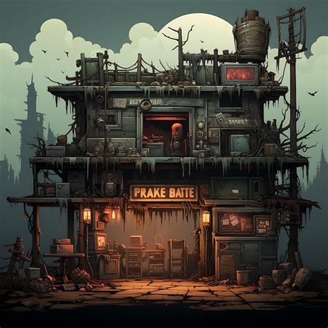 Premium Photo Zombie Apocalypse Pop Up Ui Post Apocalyptic Themed