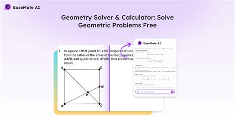 Easemate Ai Geometry Solver Fix Geometry Issues Free Online