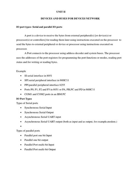 Pdf Embedded Systems Unit 2 Notes Dokumentips