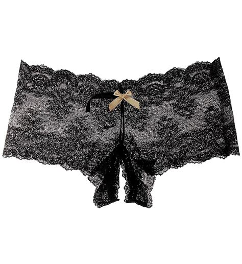 After Midnight Peek A Boo Lace Front Tie Bralette