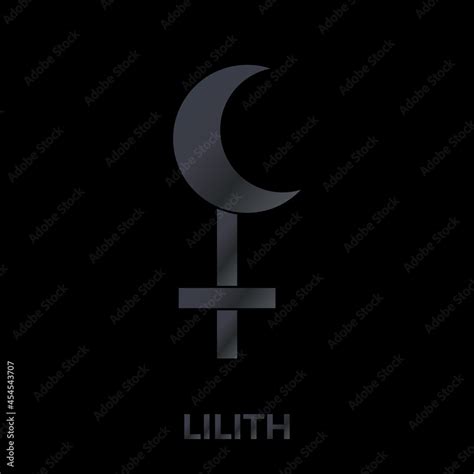 Lilith Sign False Moon Demon Goddess Protective Amulet For Witches