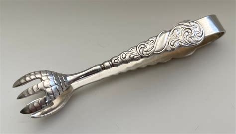 Antique C Rogers Bros 1890 Royal Small Claw Sugarice Tongs 3 14 Etsy