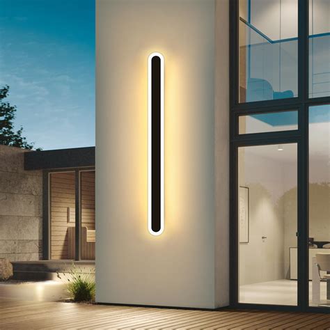Outdoor Wall Mounted Lighting Eleclink Solar Wall Lights Outdoor 4