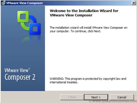 Installing VMware View Composer