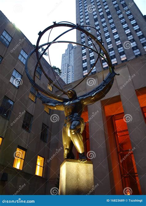 Rockefella Center Statue Picture Image 16823689