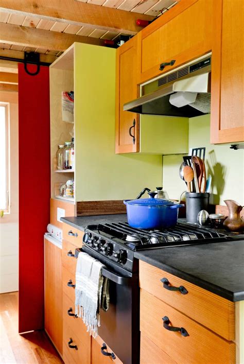 Tiny House Living Cooking In A Tiny House Kitchen