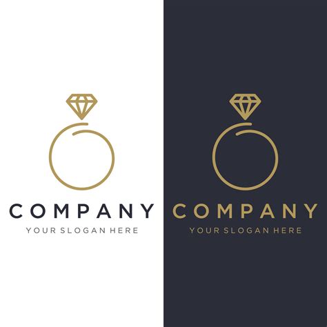 Gold Ring Logo Vector Art Icons And Graphics For Free Download
