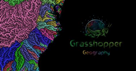 Grasshopper Geography Artistic Maps By A Geographer