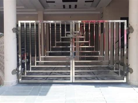 Modern Stainless Steel 316 Double Hinged Gate At Rs 1200 Sq Ft In Gurugram Id 2852723542262