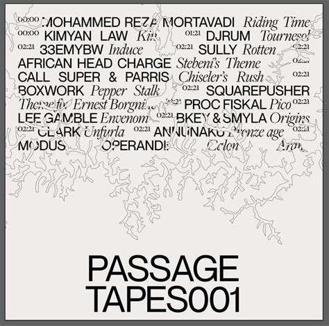 Passage Tapes 001 Poster