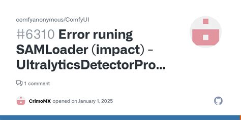 Error Runing Samloader Impact Ultralyticsdetectorprovider Module
