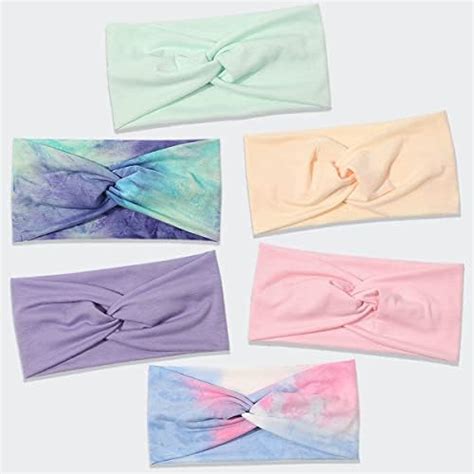 Yonuf Fashion Headbands For Women Wide Headband Yoga