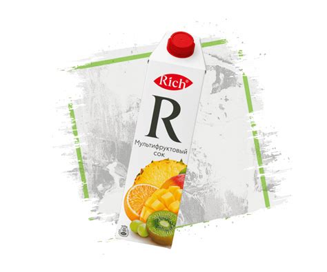 Сок Rich 1л мультифрукт — Заказать напиток Добрый Апельсин 0 5л с бесплатной доставкой в