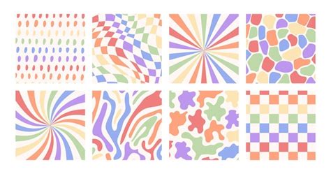 Premium Vector Set Line Wave Vector Thin Pattern Business