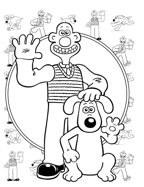 Wallace And Gromit The Official Colouring Book Gromit Unleashed Shop