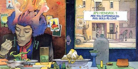 Cultural Synergy Moebius And Jimi Hendrix