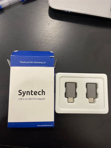 Syntech Usb C To Usb Otg Adapter Mobile Phones And Gadgets Other Gadgets On Carousell