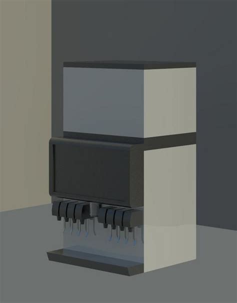 Object Soda Dispenser With Ice Maker