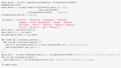 Machine Learning Project Data Science Movie Recommendation System Project In R Dataflair