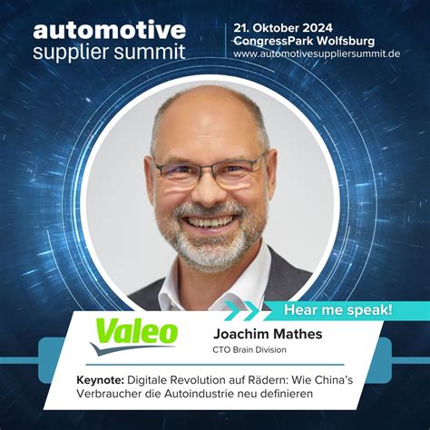 Asf24 Automotivesuppliersummit Automotiveindustry Valeo Germany