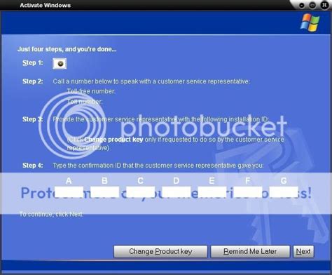 Changing XP Key Windows XP Home And Professional